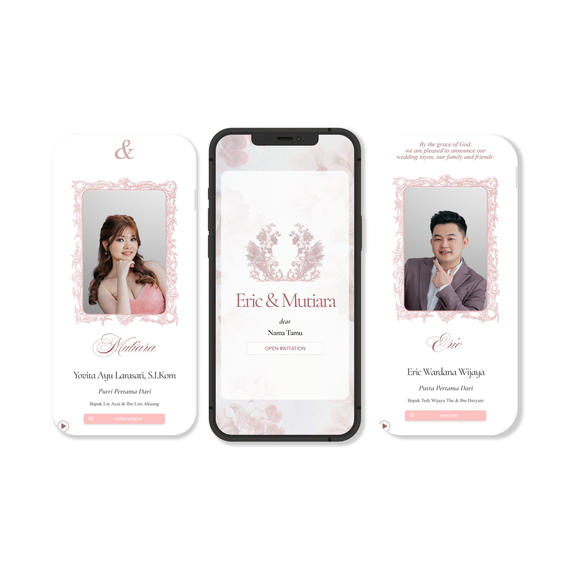 CATALOG WEBSITE INVITATION - Queen Invitation